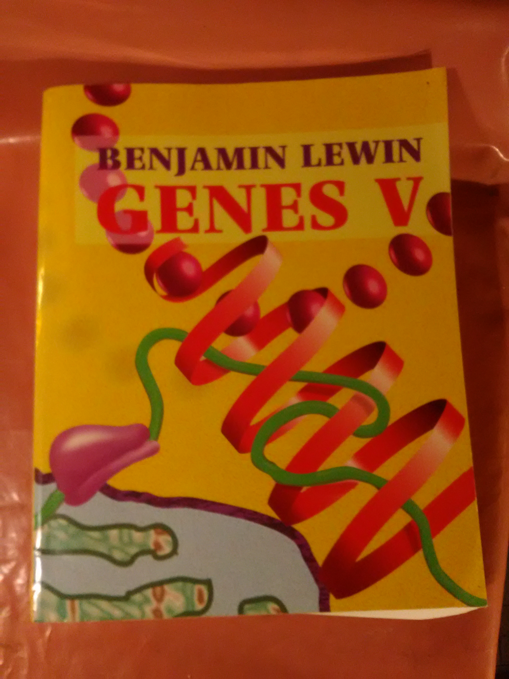 Genes V by Lewin, Benjamin: Very Good Soft cover (1994) 1st Edition ...