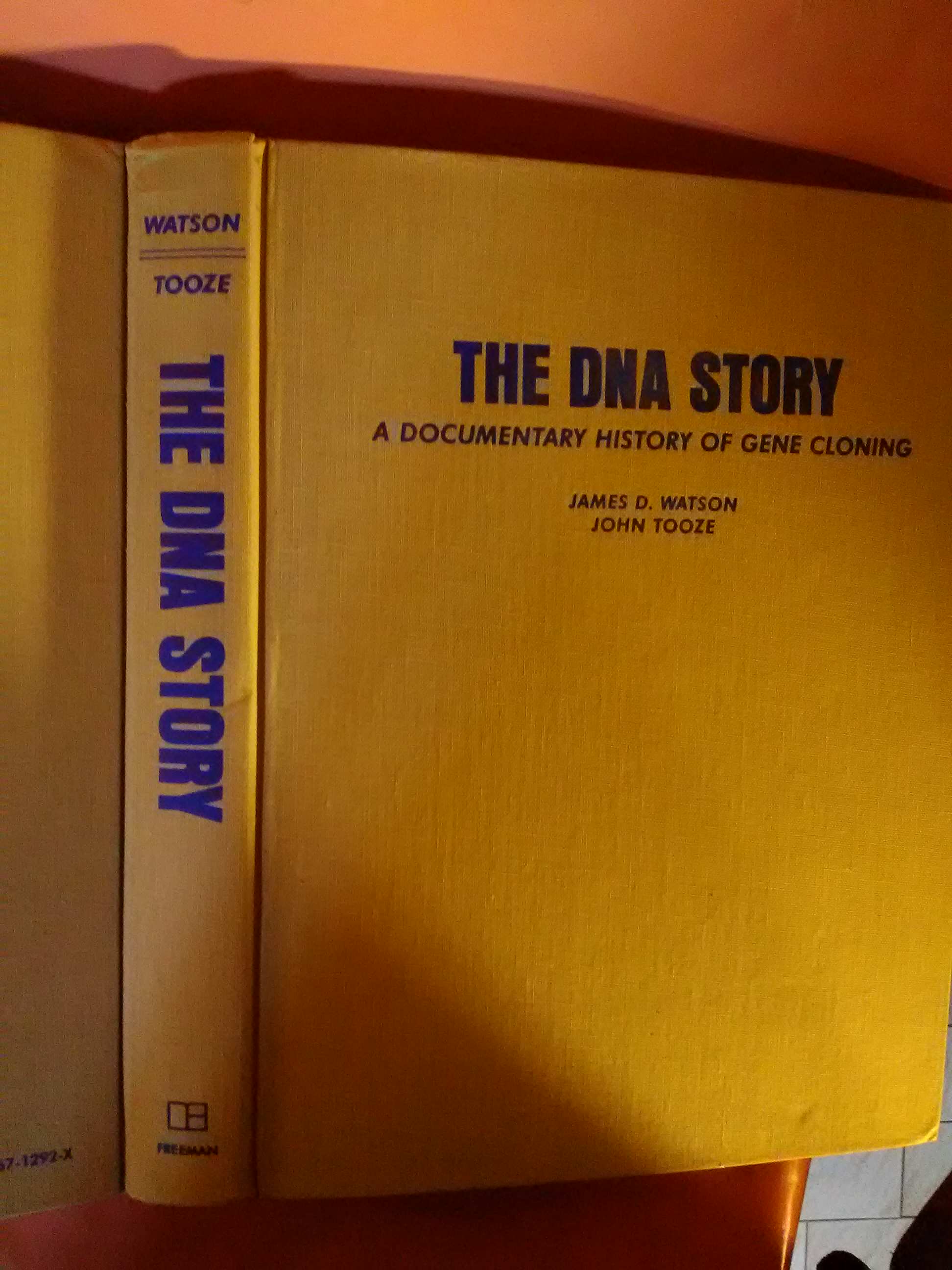 The DNA Story by Watson, James D. and Tooze, John: Good Hardcover (1981 ...