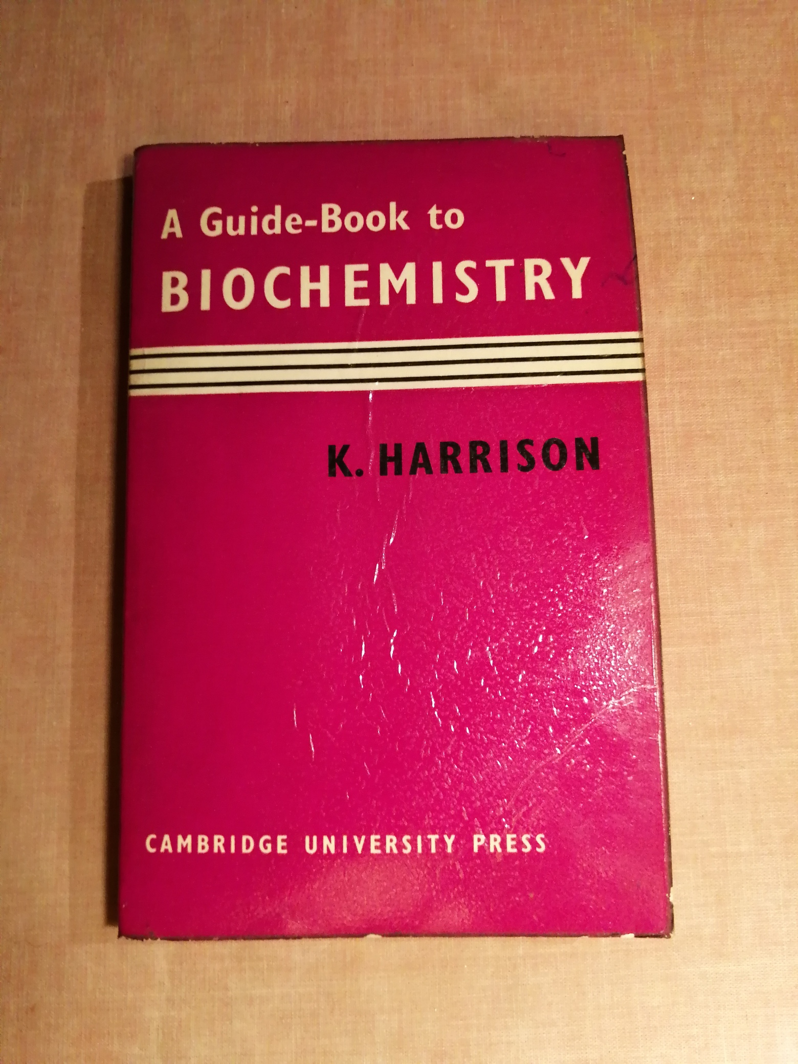 A Guide-Book to Biochemistry by Harrison, K.: Fair Soft cover (1959 ...