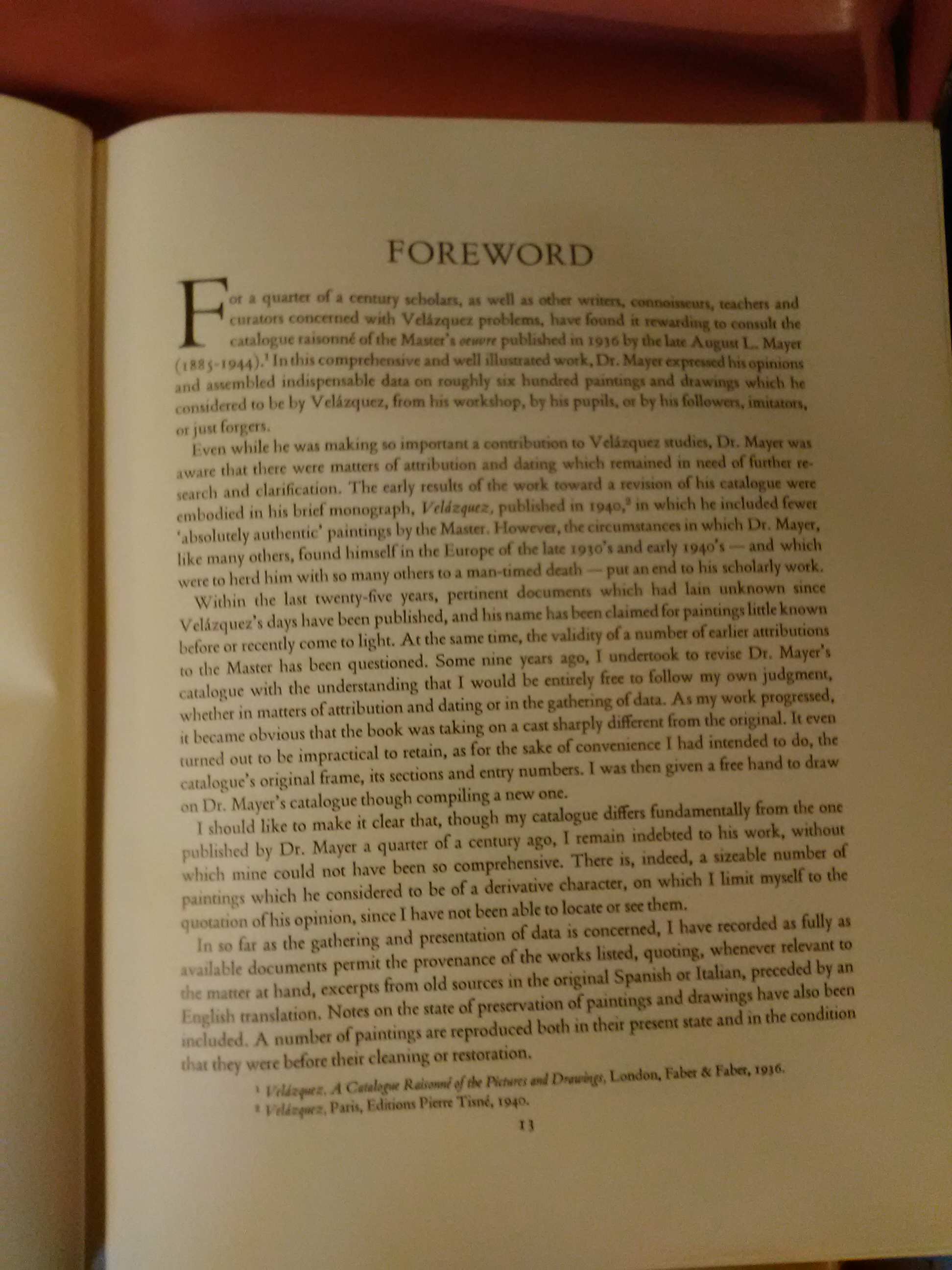 Velazquez A Catalogue Raisonne by Lopez-Rey, Jose: Good Hardcover (1963 ...