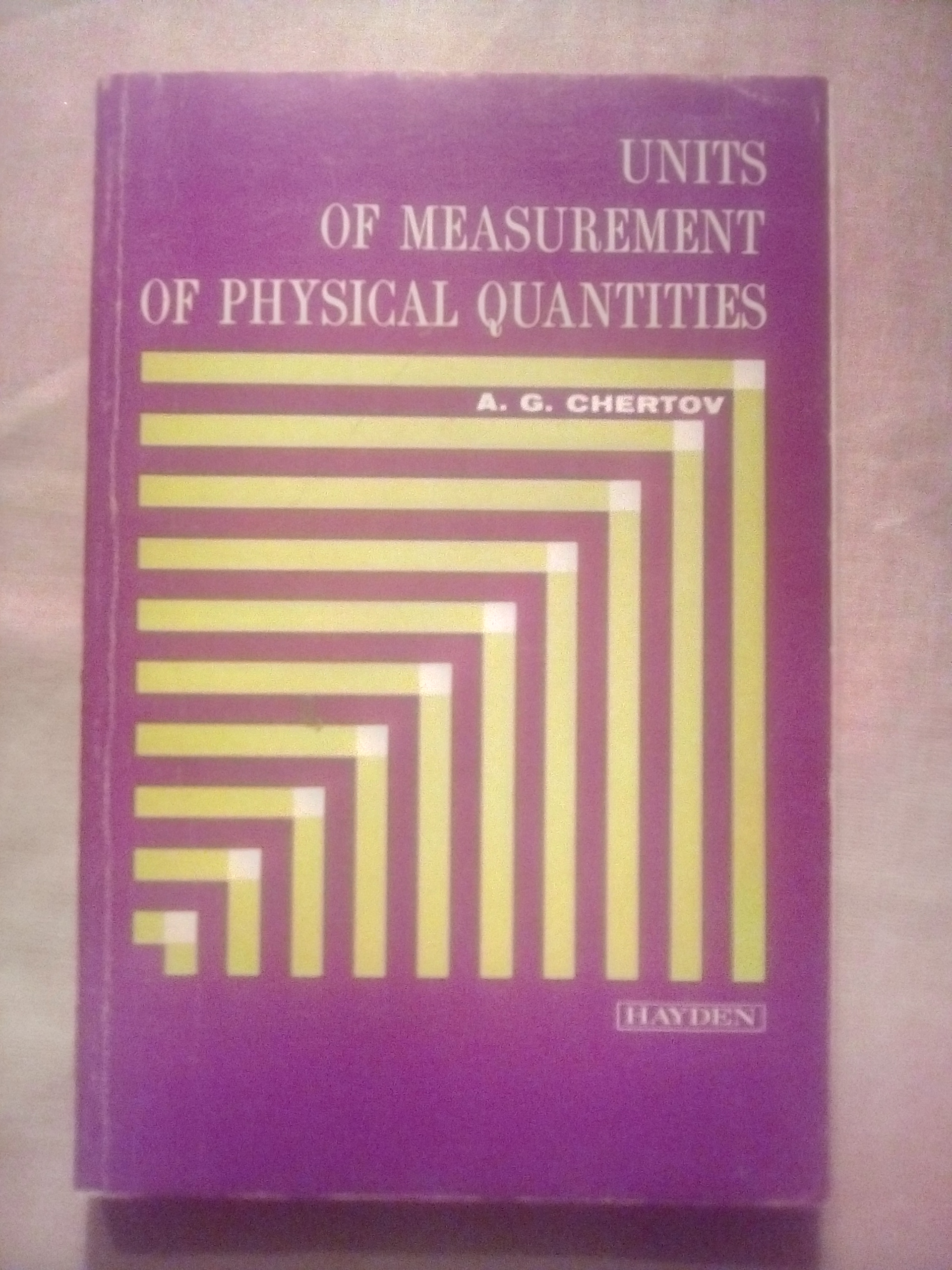 Units of Measurements of Physical Quantities by Chertov, A.G.: Fair ...