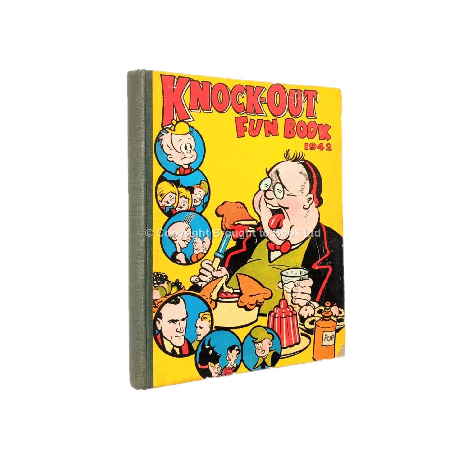 The Knock-Out Fun Book 1942: Very Good+ Hardcover (1941) 1st Edition | Brought to Book Ltd
