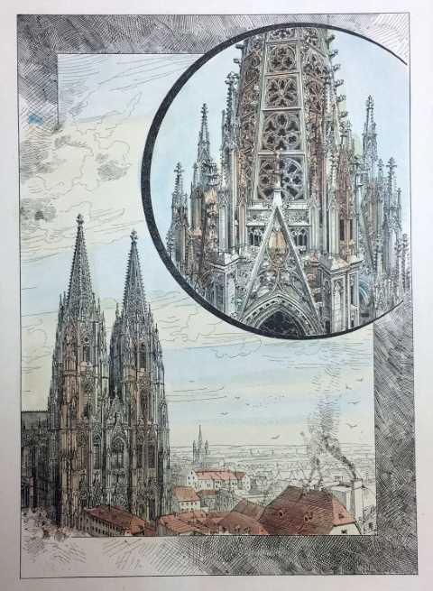 Der Dom zu Köln, Cathédrale de Cologne. by KÖLN:: Art / Print / Poster ...