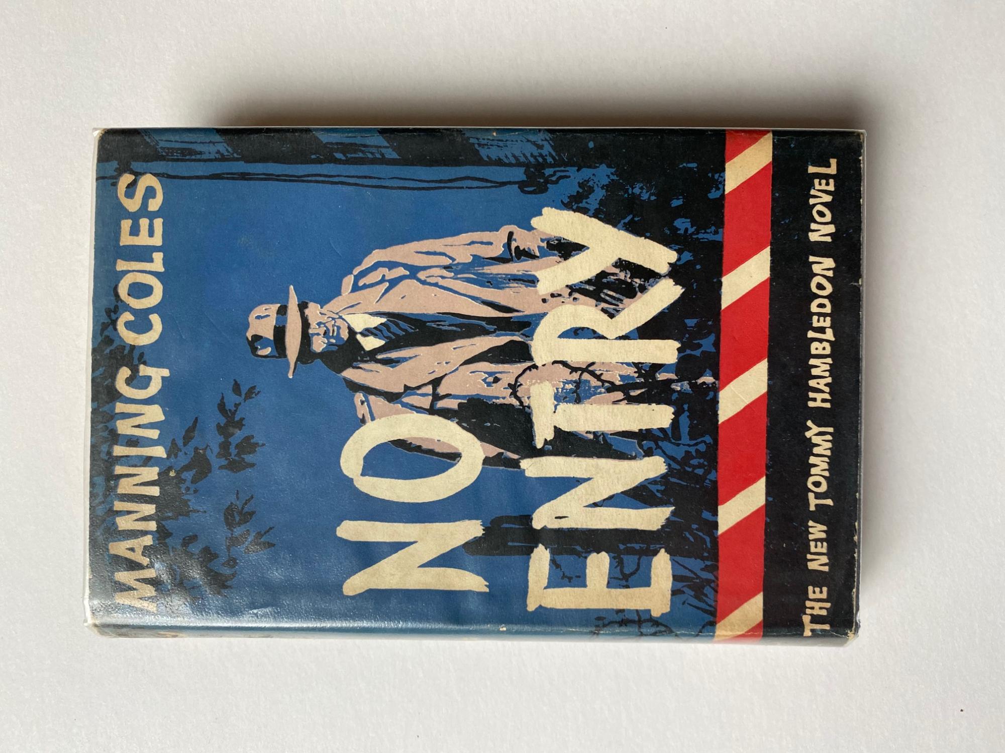 No Entry by Manning Coles: Near Fine Hardcover (1958) 1st Edition ...