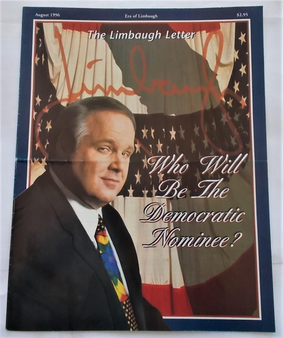 The Limbaugh Letter (Vol. 5 No. 8 - August 1996) (Rush Limbaugh ...