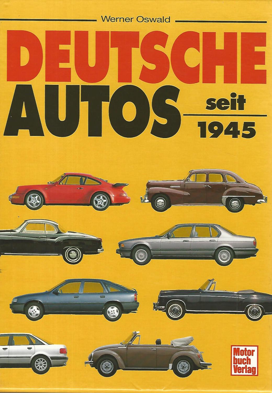 deutsche autos 1945 von oswald werner - ZVAB