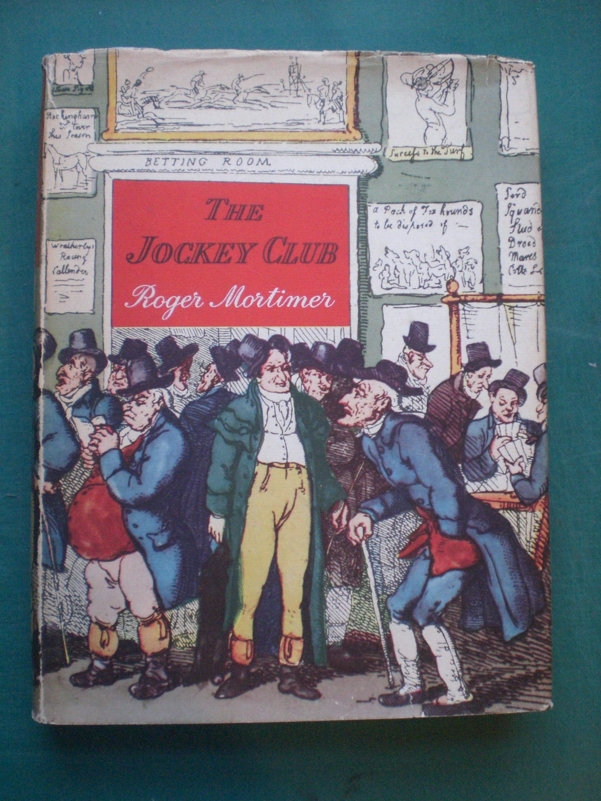 The Jockey Club by Mortimer, Roger: Very Good Hardcover (1958) 1st ...
