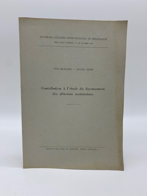 Contribution a l'etude du faconnement des alluvions souterraines de ... Contribution a l'etude du faconnement des alluvions souterraines de ...