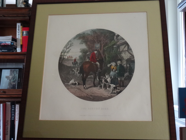 Kolorierte Lithographie - Aquatinta - The Return Home. von Hester ...