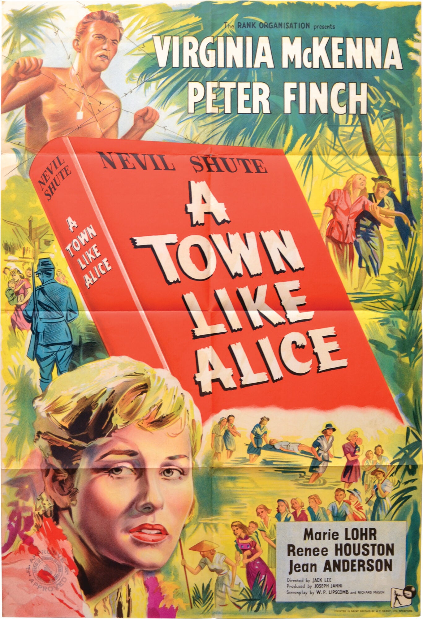 A Town Like Alice (Original UK one sheet poster for the 1956 film) par ...