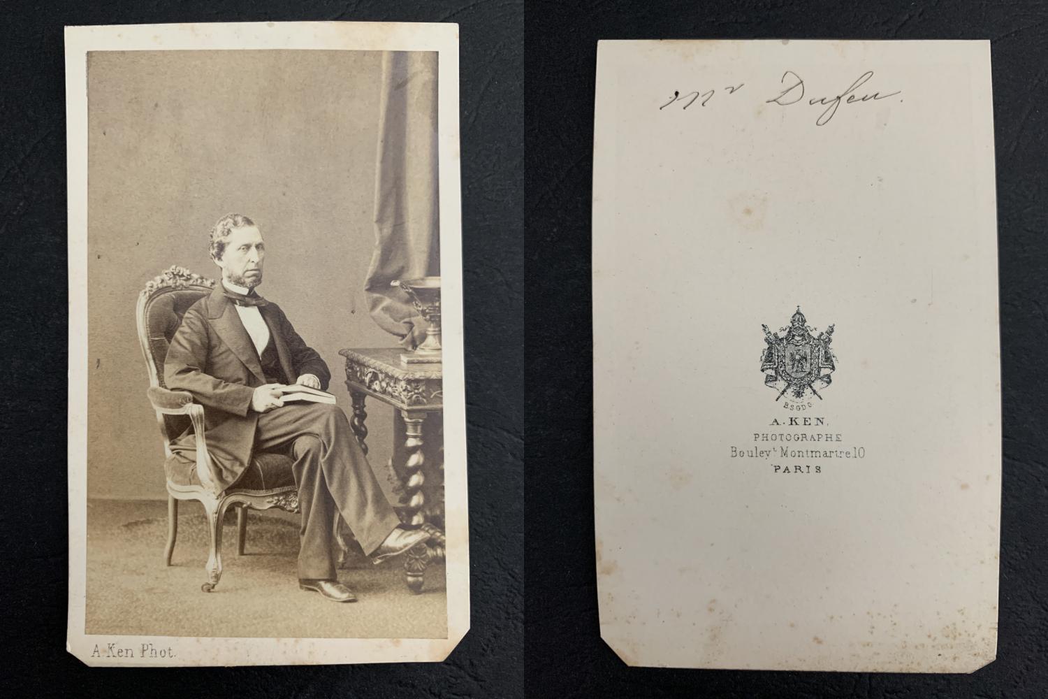 Ken, Paris, Monsieur Dufeu by Photographie originale / Original ...