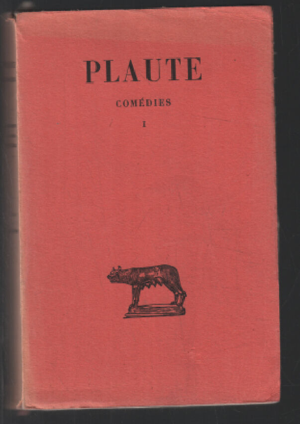 Plaute (tome 1) amphitryon asinaria avlvlaria by Ernoult Alfred: (1963 ...