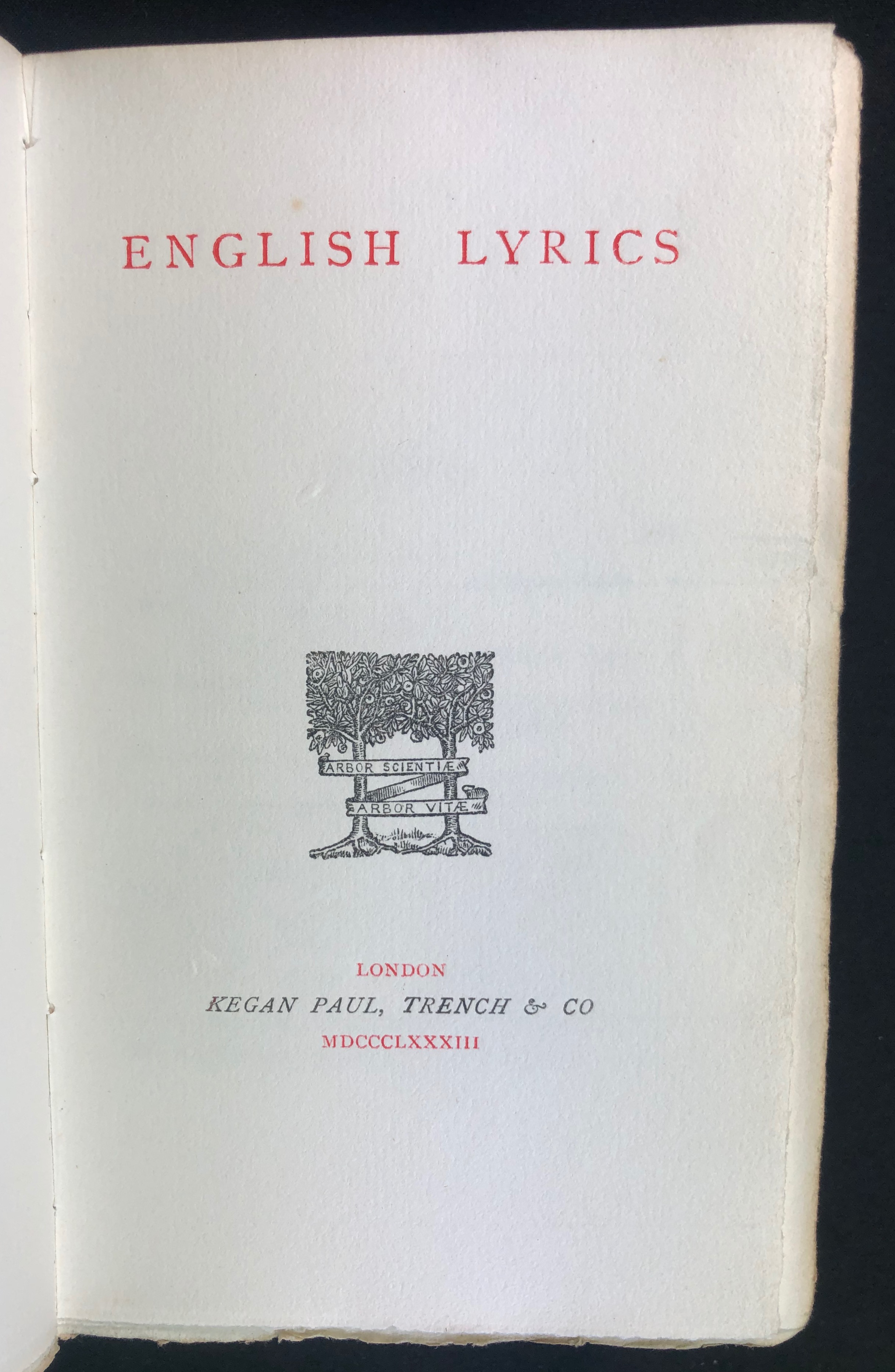 Collection of 5 Kegan Paul Vellum bound poetry vols from 1880's by ...
