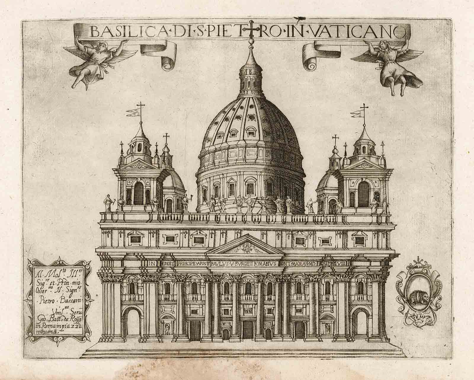 Basilica di S. Pietro in Vaticano von Maggi Giovanni | Sergio Trippini