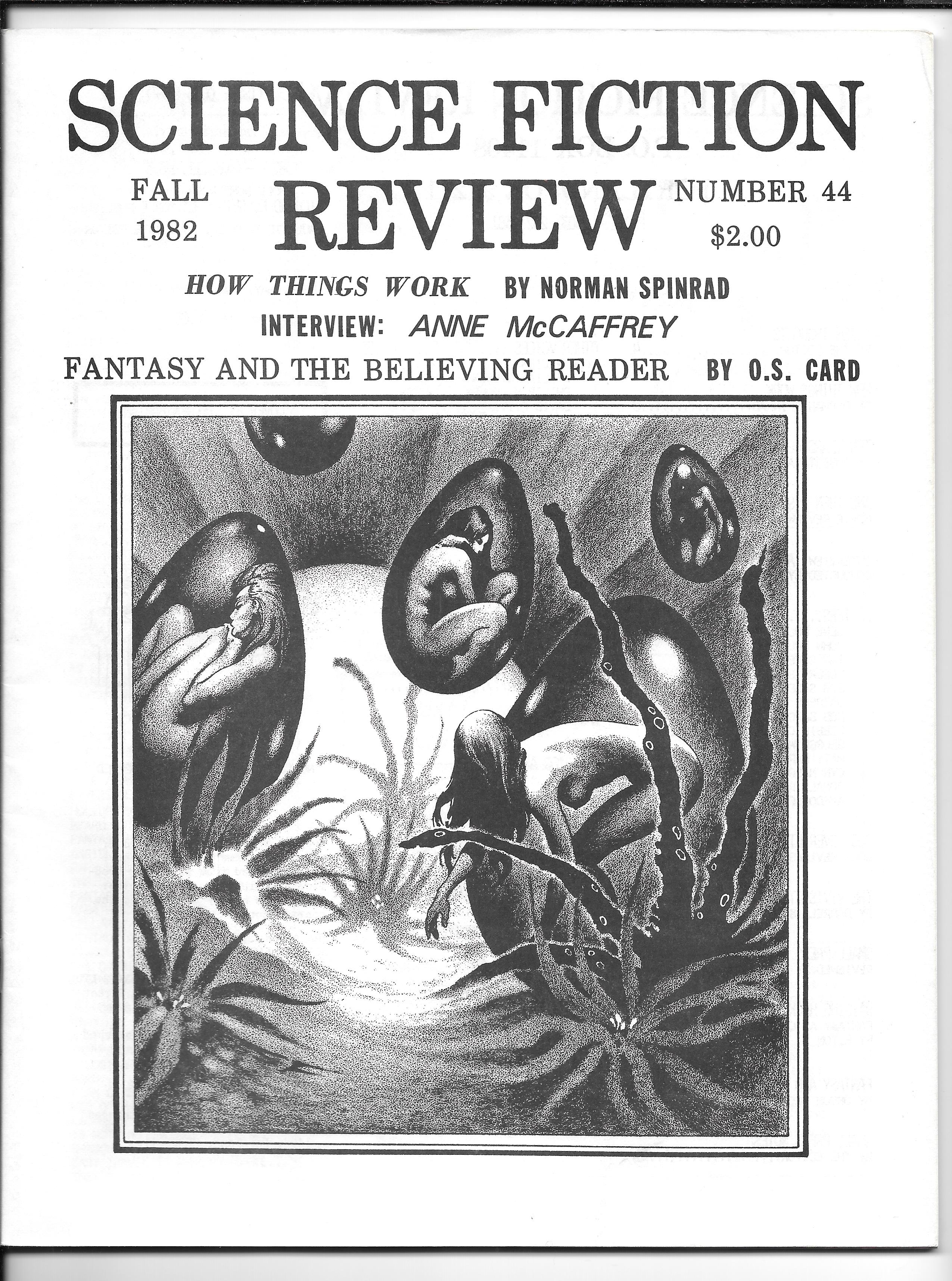 Science Fiction Review: Fall, 1982 by Geis, Richard E.; ed.: Fine ...