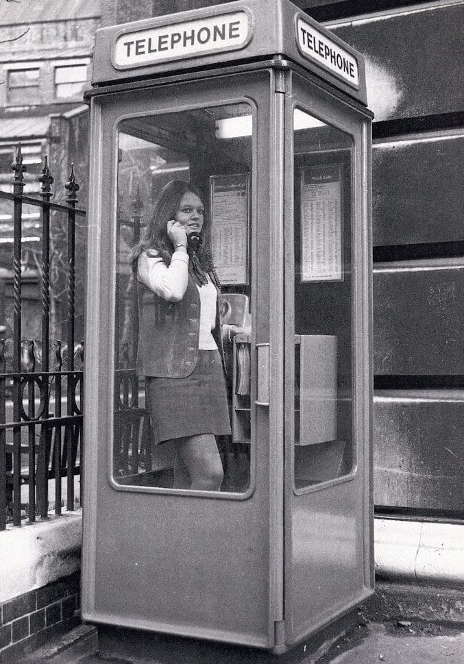 1960s New Telephone Box Anti Vandalism Glass BT RPC Postcard ...