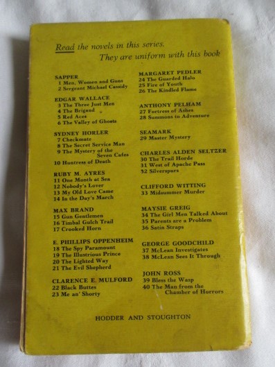 Men , Women and Guns by Sapper: Very Good Soft cover (1939) 1st Edition ...