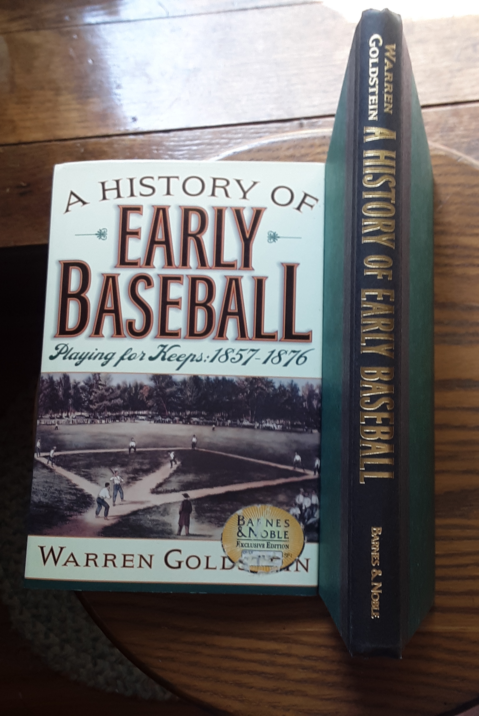 A History of Early Baseball: Playing For Keeps 1857- 1876 by Goldstein ...