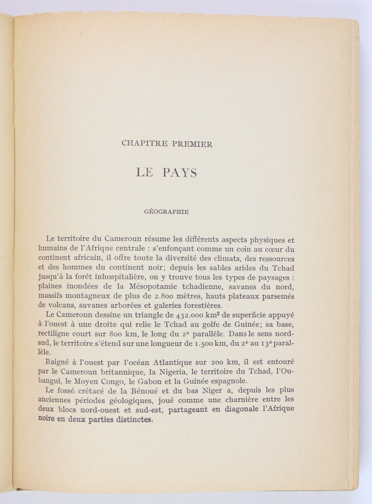Cameroun Togo : territoires sous tutelle (Collection "L'union française ...
