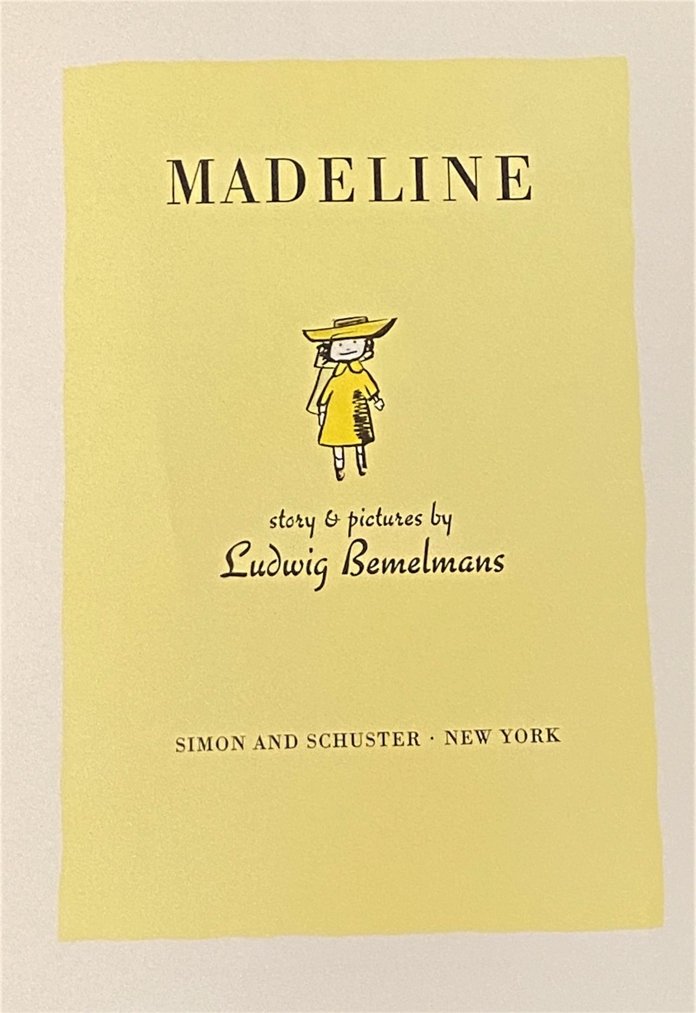 Madeline by Ludwig Bemelmans: (1939) | My Book Heaven