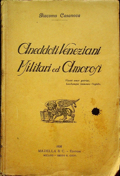 Aneddoti veneziani militari ed amorosi del secolo decimoquarto.: Sotto ...