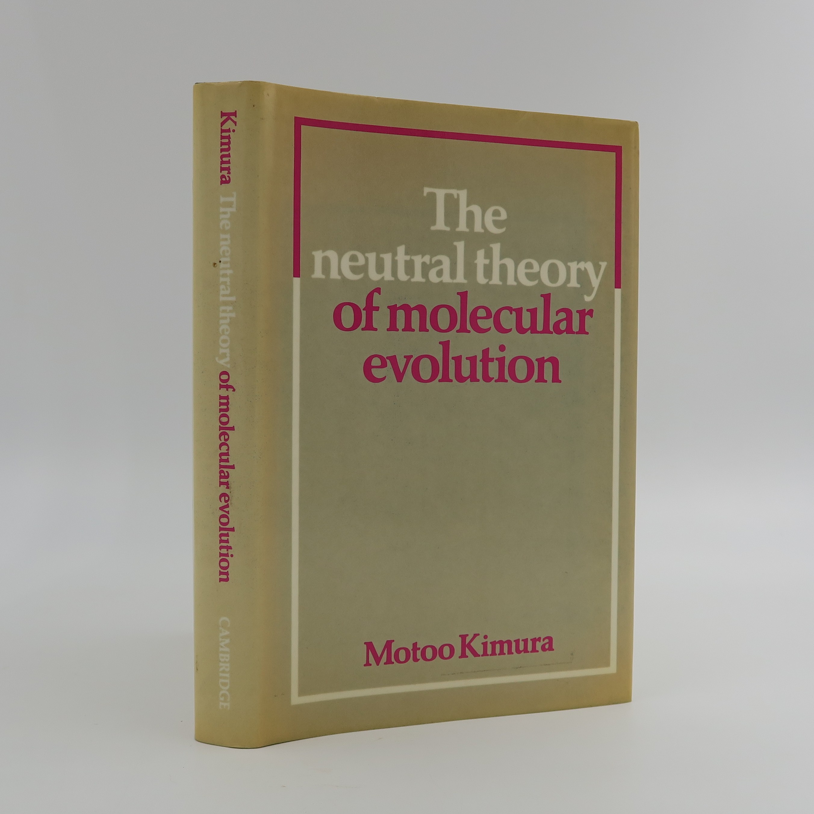 The Neutral Theory of Molecular Evolution by Kimura, Motoo: Very Good ...