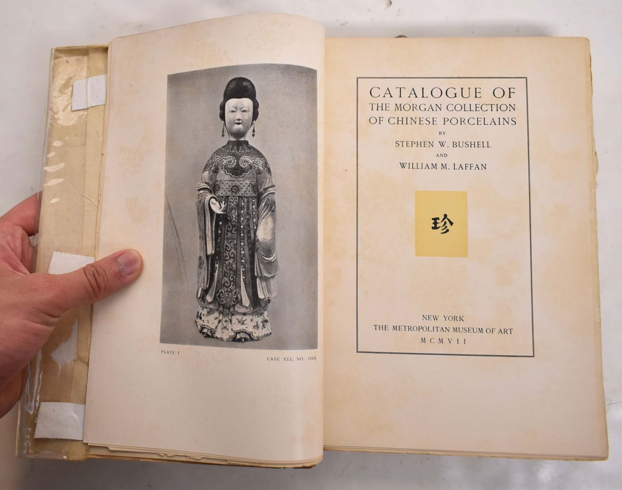 Catalogue of the Morgan Collection of Chinese Porcelains by Bushell ...