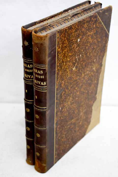 Obras completas by Duque de Rivas: 1884., Signed by Author(s) | Alcaná ...