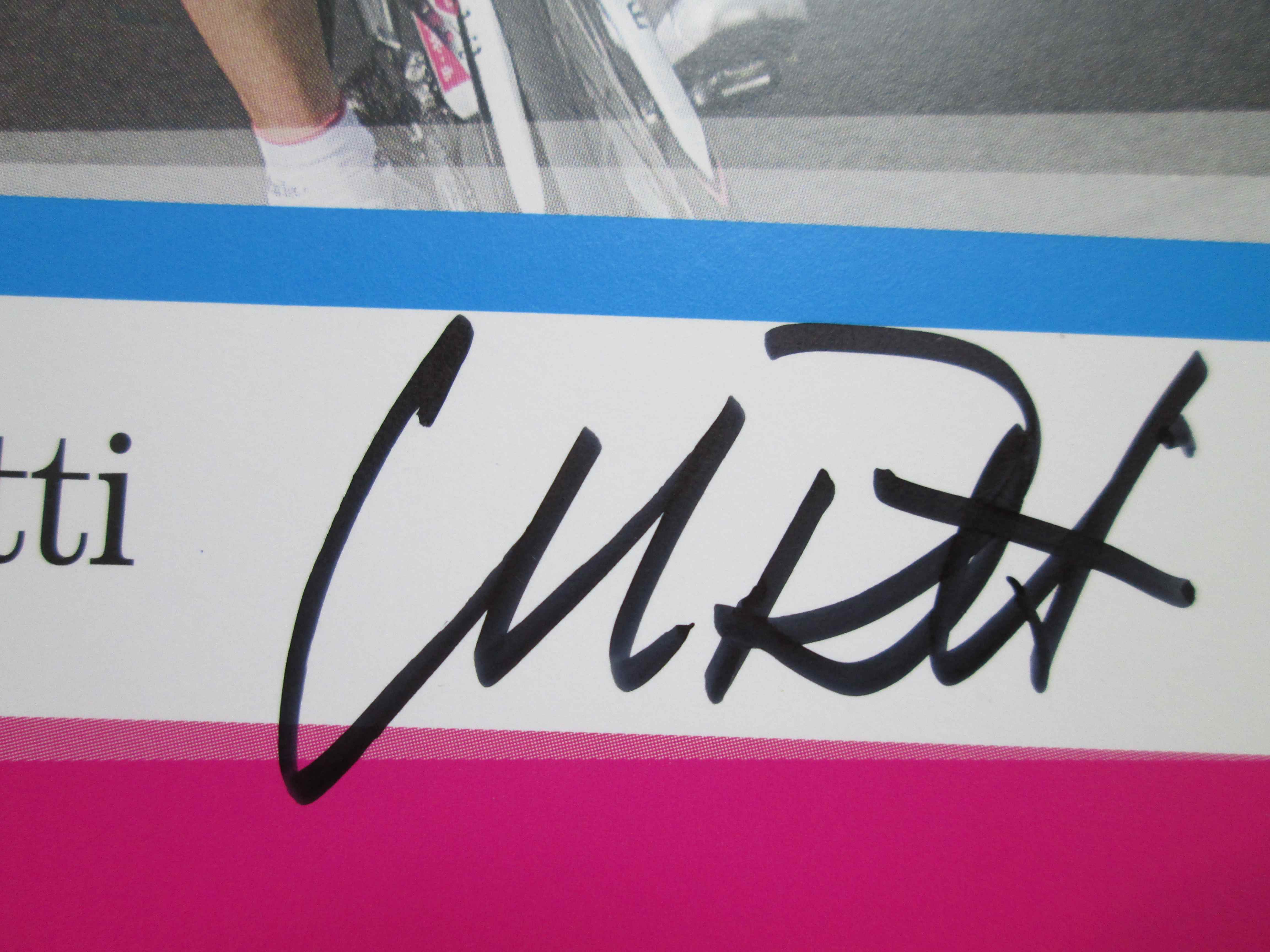 Original Autogramm Marco Pinotti Radsport T Mobile /// Autogramm ...