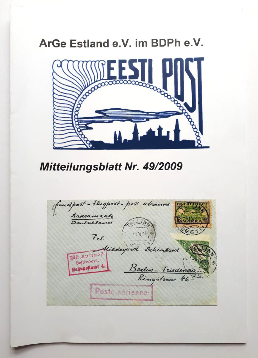 Mitteilungsblatt / Eesti Post - Konvolut von 26 Ausgaben - Sowjetische ...