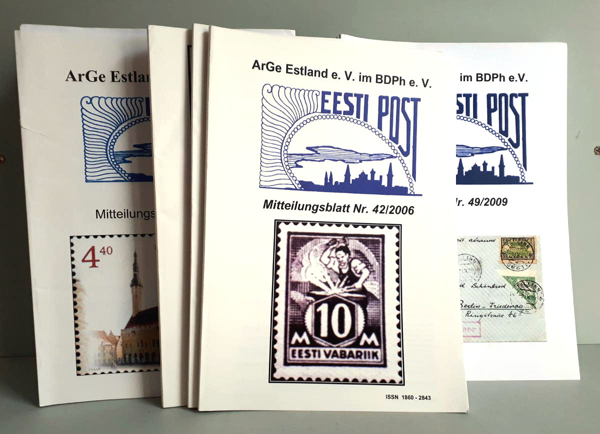 Mitteilungsblatt / Eesti Post - Konvolut von 26 Ausgaben - Sowjetische ...