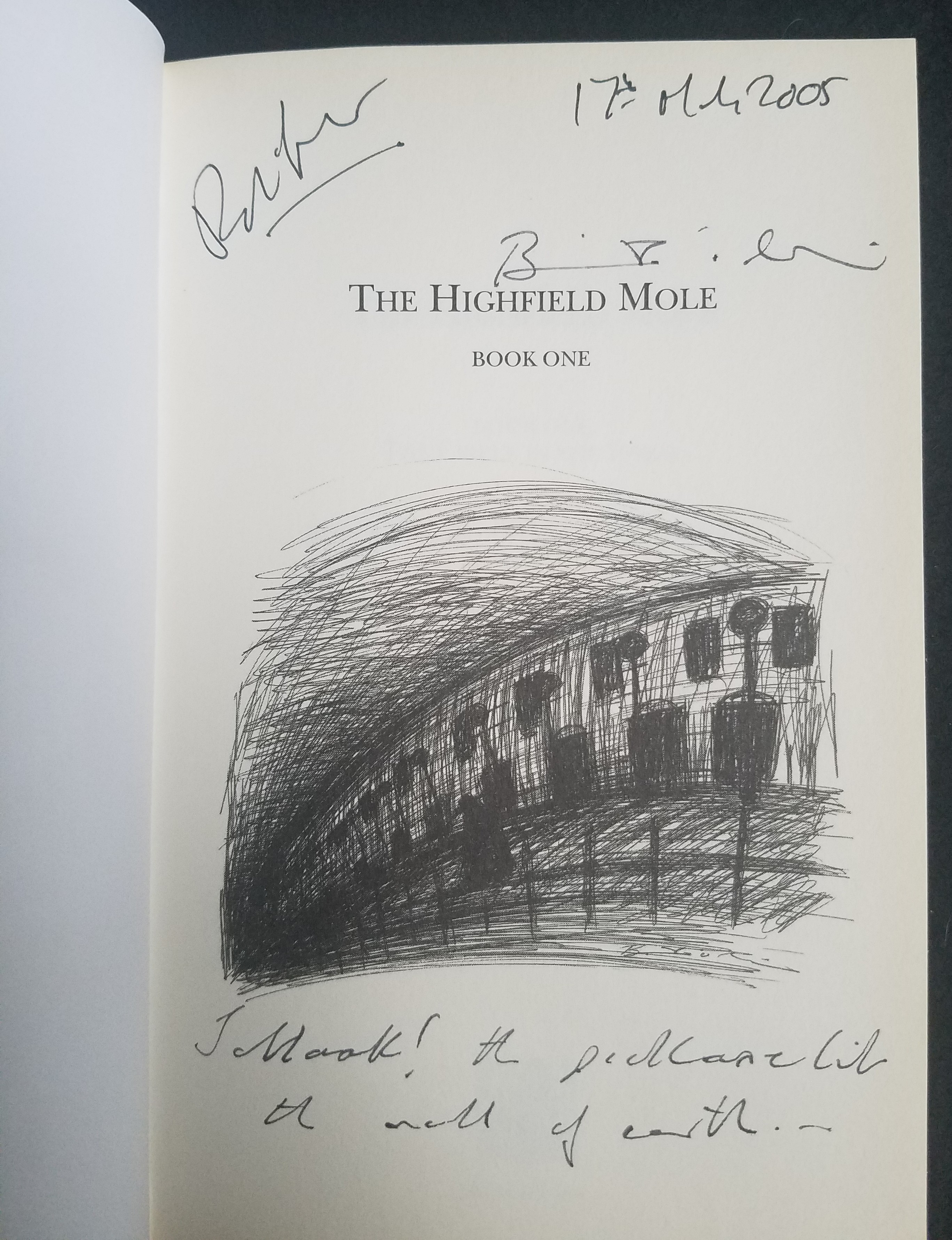 The Highfield Mole (Circle in the Spiral) AKA:Tunnels by Gordon ...