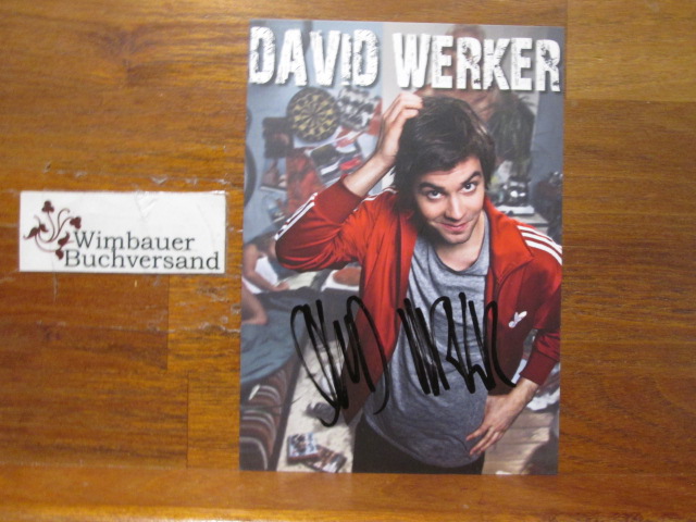 Original Autogramm David Werker /// Autogramm Autograph signiert signed ...