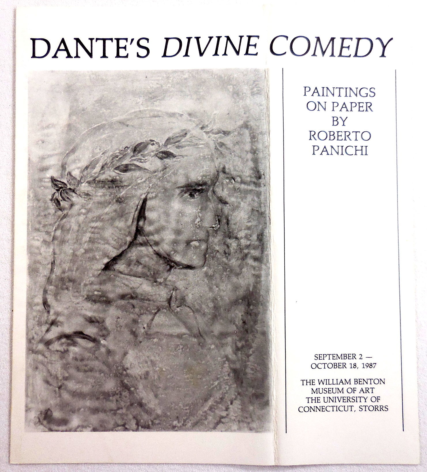 Dante's Divine Comedy. Paintings on Paper By Roberto Panichi by William ...