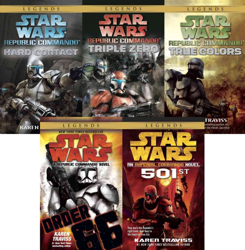Star Wars REPUBLIC COMMANDO 1-5 MMP by Karen Traviss: New | Lakeside Books