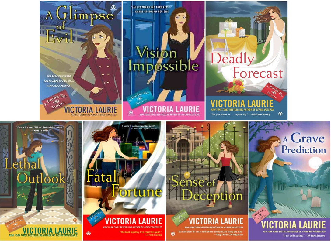 Psychic Eye Mysteries Series Collection Set Books 8-14 by Victoria ...