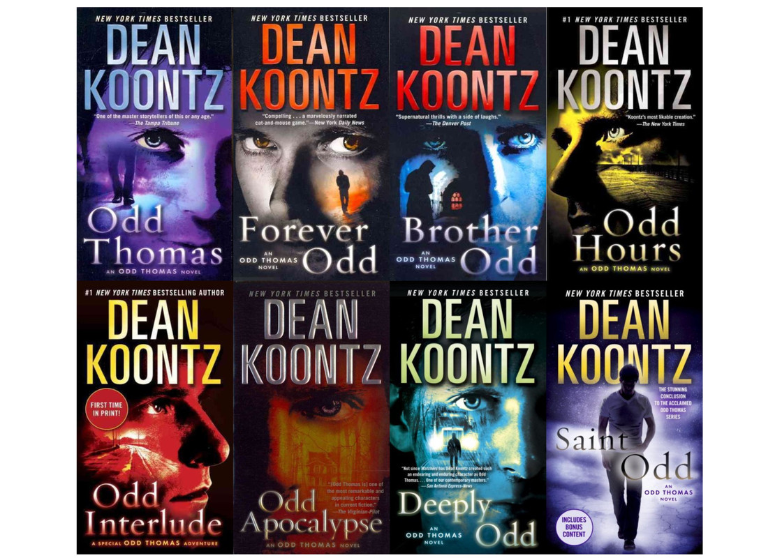 ODD THOMAS Phsychological Thriller Series by Dean Koontz Set of ...