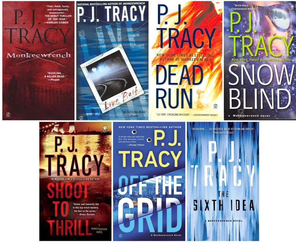 Monkeewrench Mysteries Series Collection Set Books 1-7 by P J Tracy ...