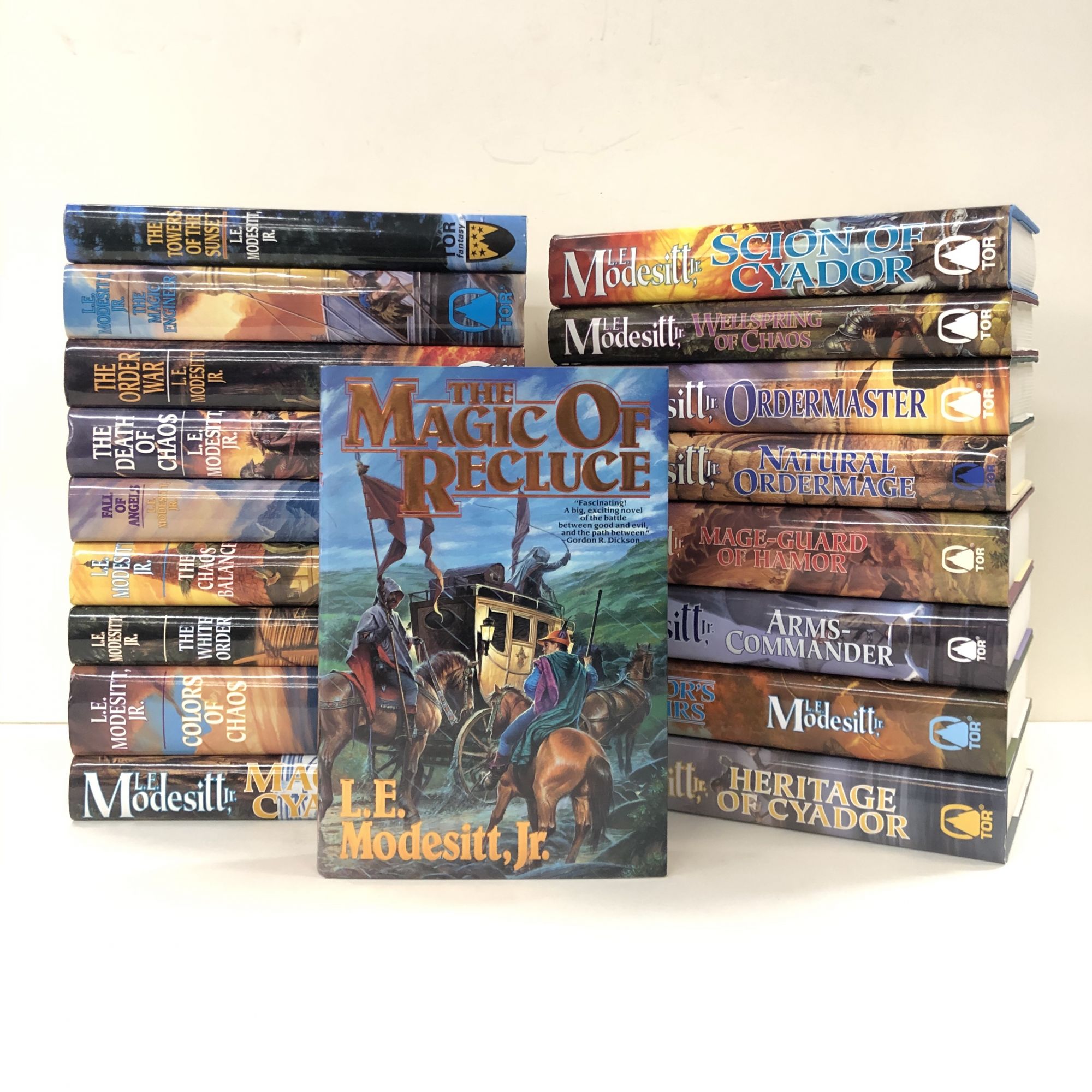 The Saga of Recluse: THE MAGIC OF RECLUSE, THE TOWERS OF SUNSET, THE ...