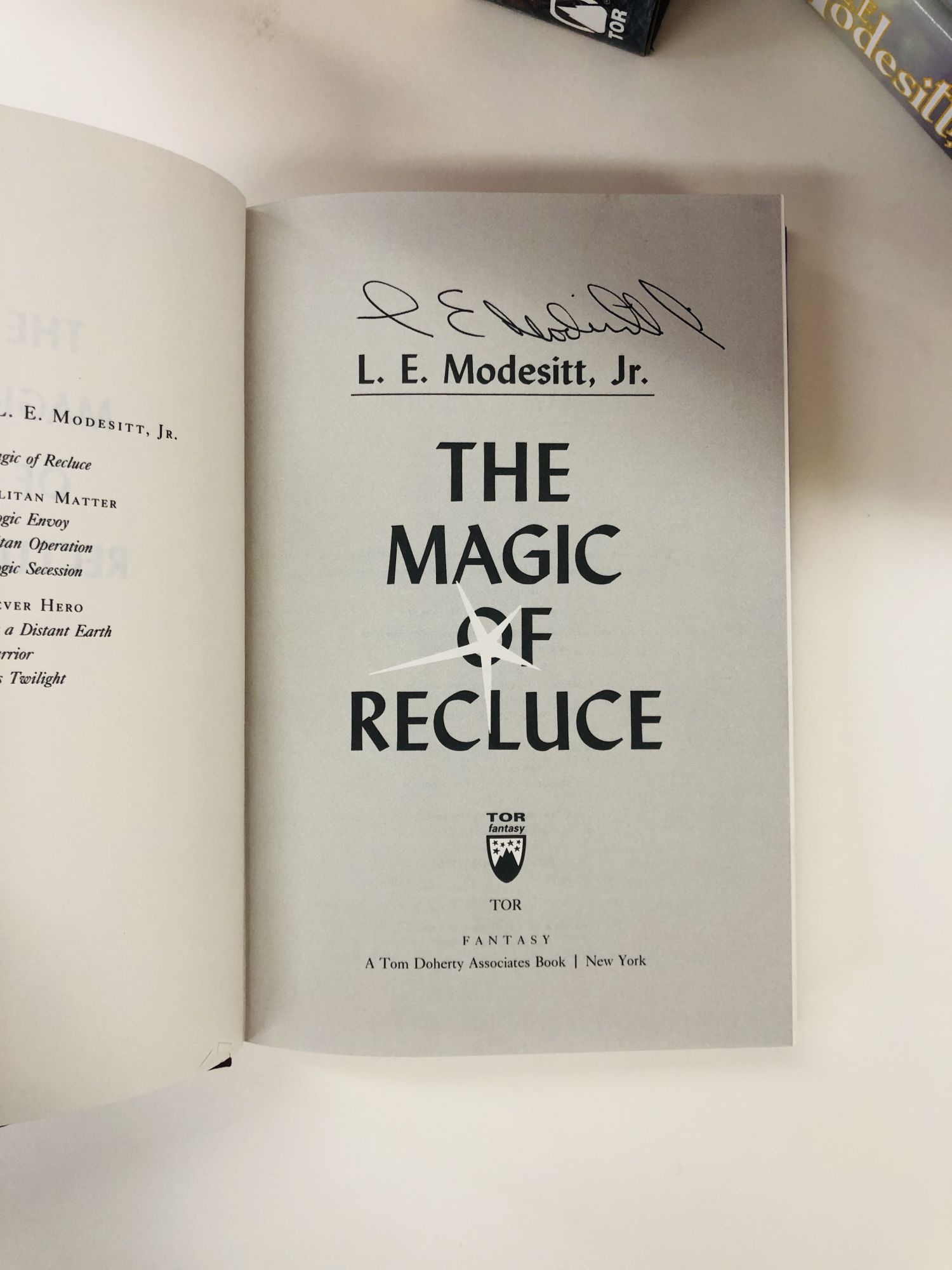 The Saga of Recluse: THE MAGIC OF RECLUSE, THE TOWERS OF SUNSET, THE ...