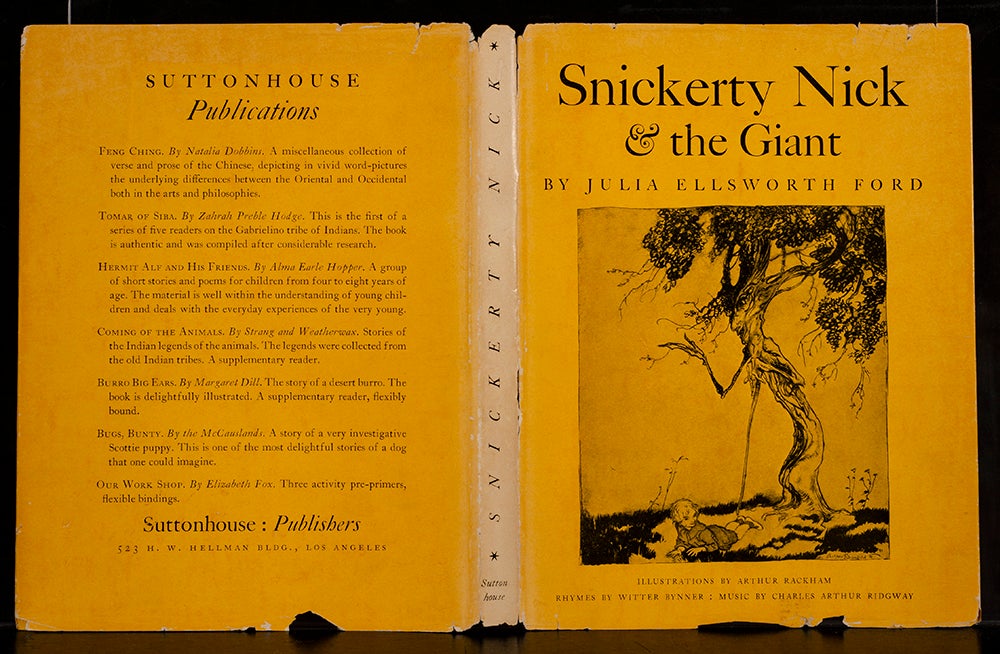 Snickerty Nick de RACKHAM, Arthur; FORD, Julia Ellsworth BYNNER, Witter ...
