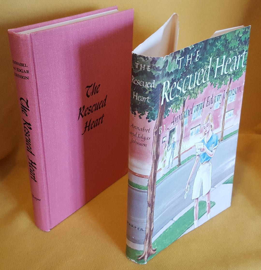 The Rescued Heart by Annabel and Edgar Johnson: Fine Minus Hardcover ...