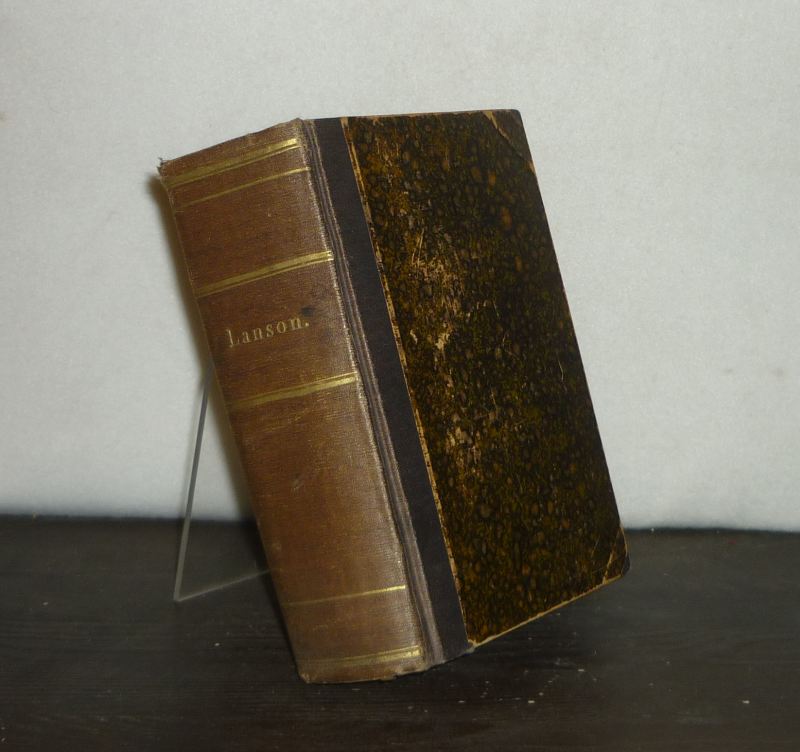 Histoire illustrée de la littérature française par Gustave Lanson. par ...