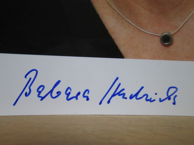 Original Autogramm Barbara Hendricks Bundesministerin SPD /// Autogramm ...