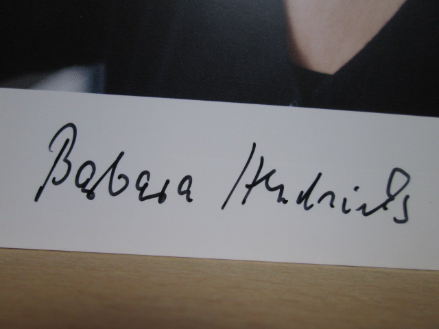 Autogrammkarte Barbara Hendricks Bundesministerin SPD /// Autogramm ...