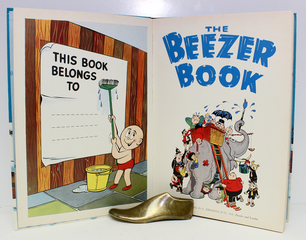The Beezer Book 1969: Very Good ++ Pictorial Cover (1968) First Edition ...