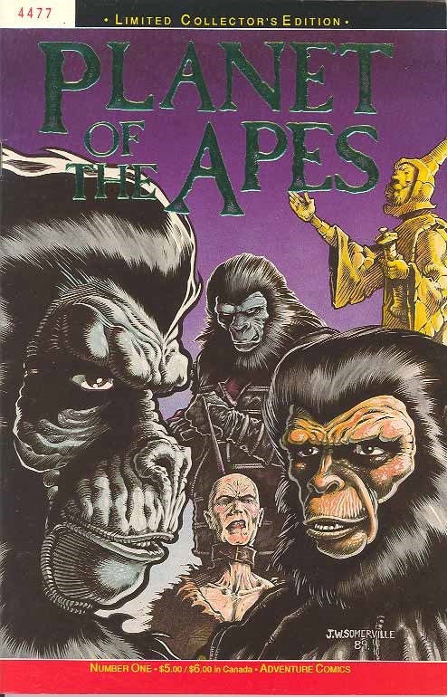 Planet of the Apes Number One (1990 Adventure Series ) Limited ...