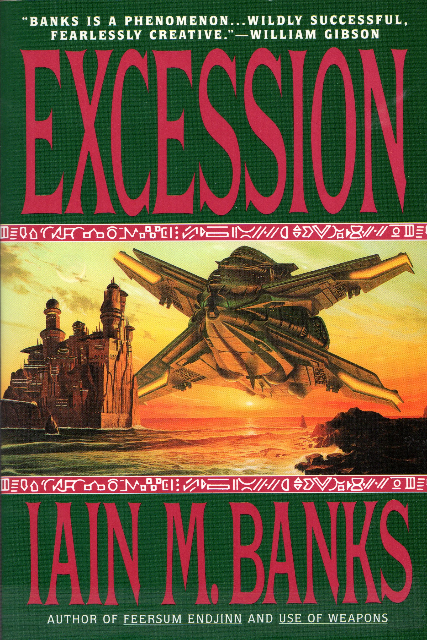 Excession by Banks, Iain: New Trade Paperback (1997) First Paperback ...