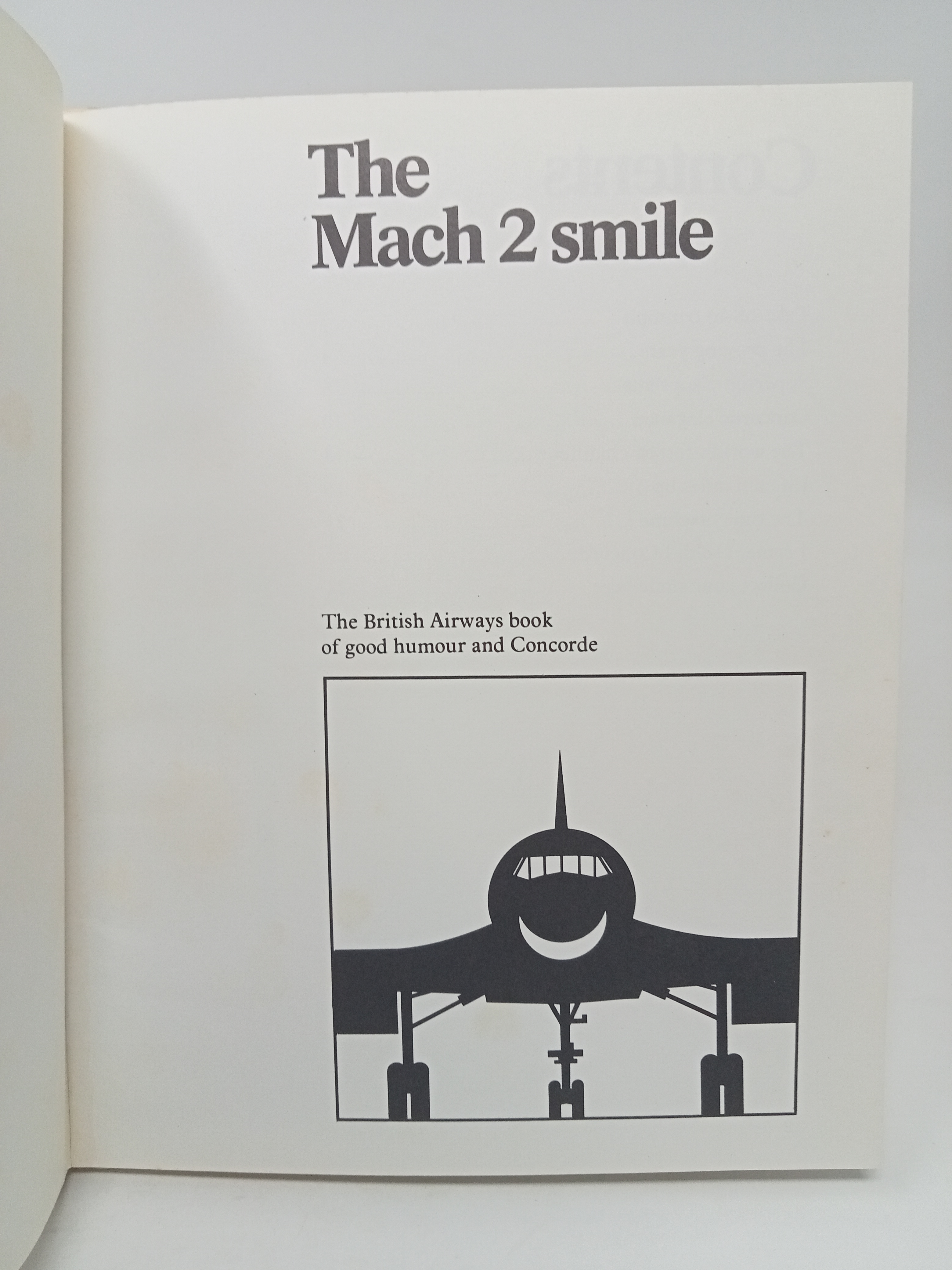 The Mach 2 Smile: The British Airways Book of Good Humour and Concorde ...