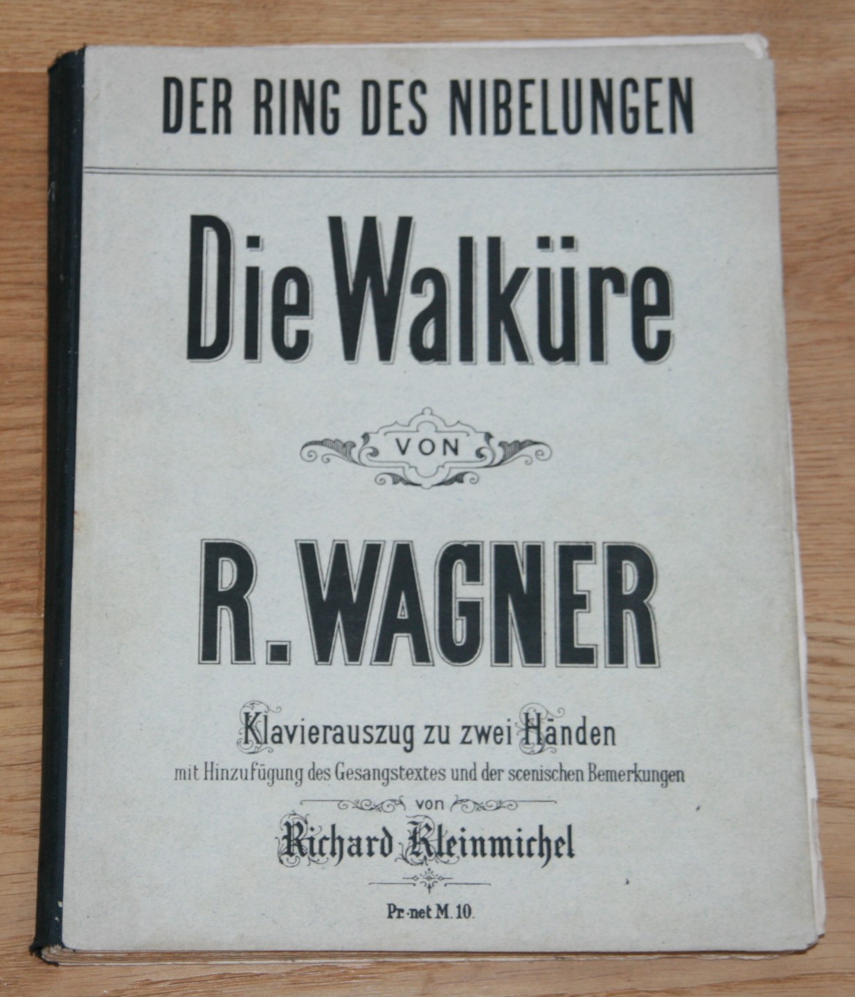 Der Ring des Nibelungen. II. Die Walküre von Richard Wagner ...